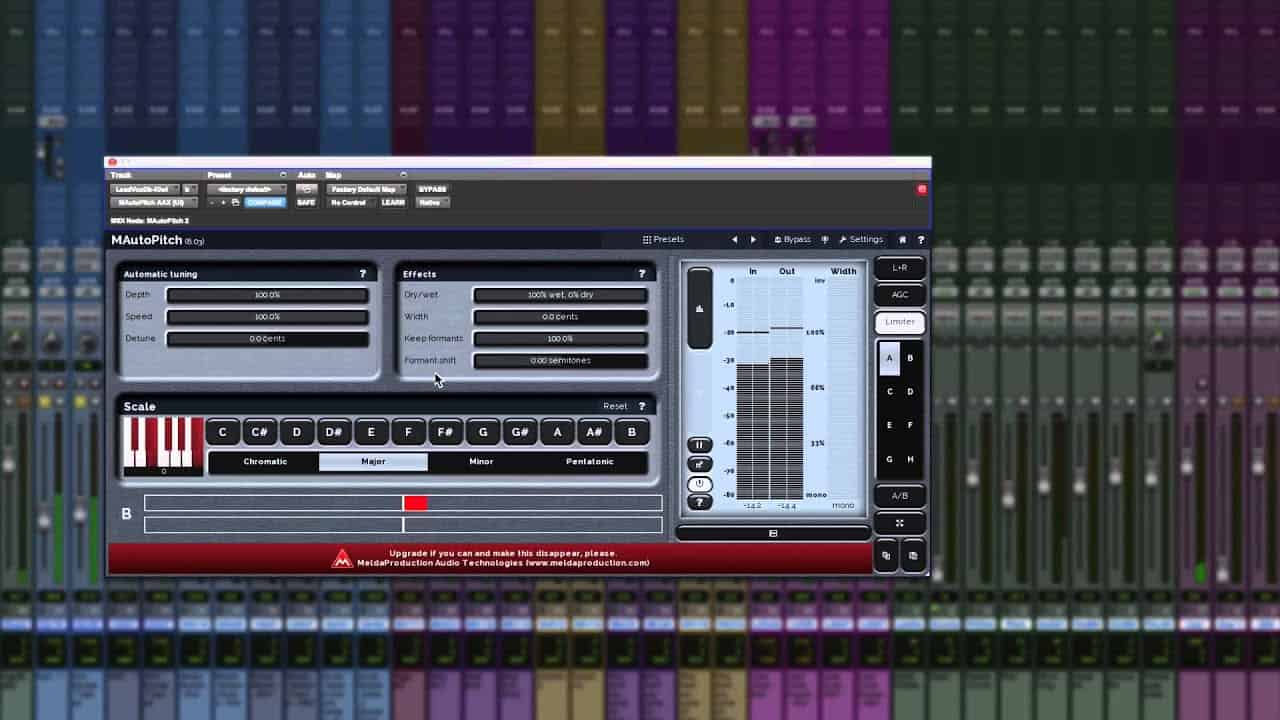 MeldaProduction MAutoPitch: Tonhöhenkorrektur kostenlos ⋆ delamar.de