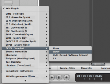 Logic Tutorial 19: EXS24 mkII Sampler