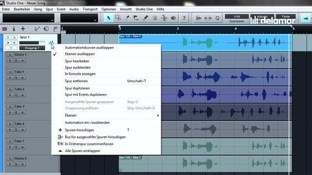 Studio One Comping Tutorial ⋆ delamar.de