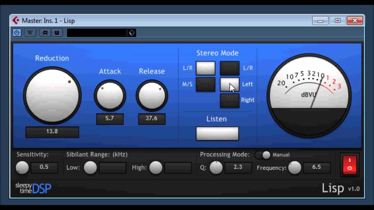 Sleepy-Time DSP Lisp: Kostenloses De-Esser Plugin ⋆ delamar.de