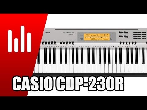 Casio CDP-230R Video ⋆ Digitalpiano ⋆ delamar.de