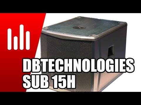dB Technologies Sub 15H: 15-Zoll-Subwoofer