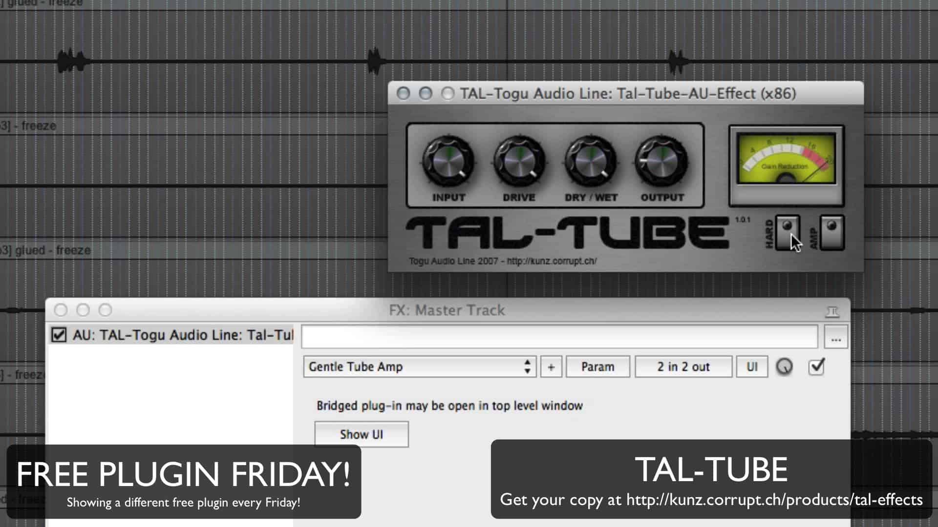 Togu Audio Line TAL-Tube: Plugin für starke Röhrensättigung ⋆ delamar.de