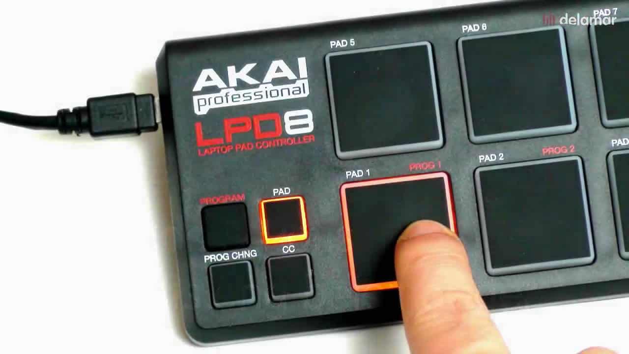 Akai LPD8 Test & Video ⋆ delamar.de