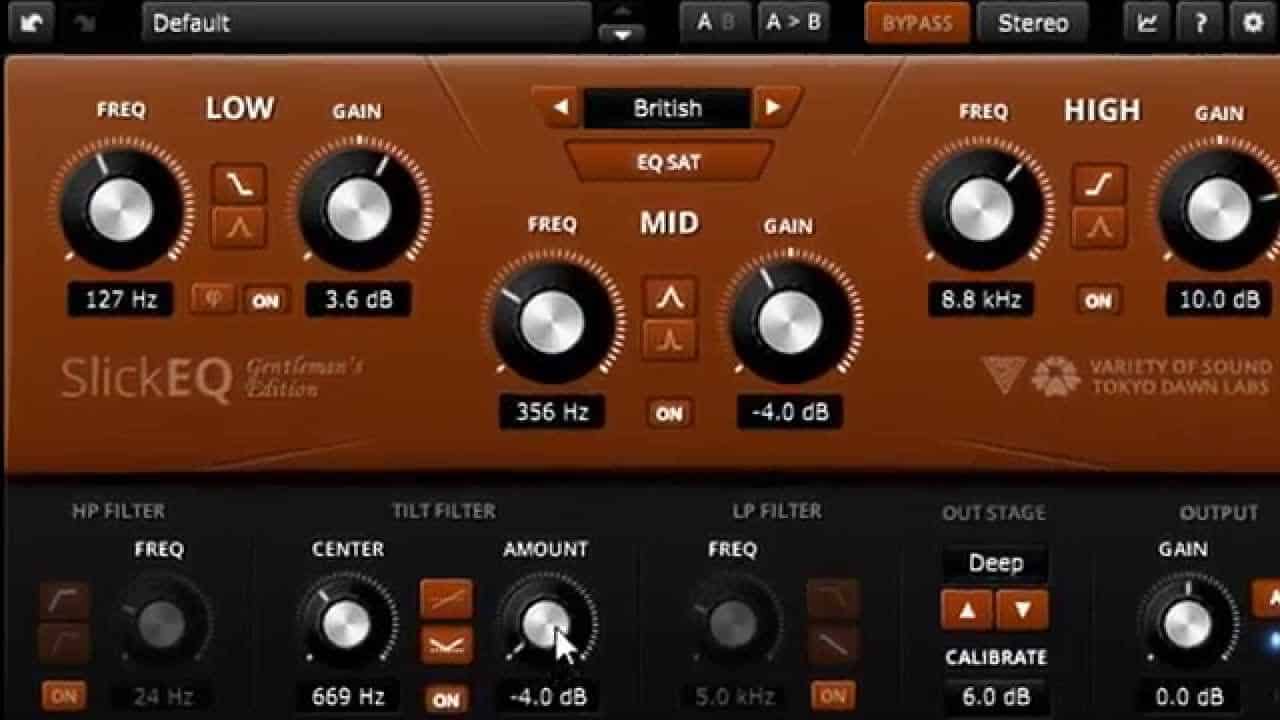 TDR VOS SlickEQ: Equalizer Plugin mit Saturation & Auto Gain ⋆ delamar.de