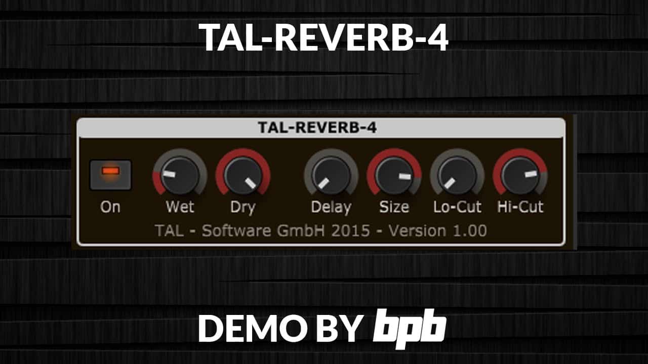 Togu Audio Line TAL-Reverb 4: Einfacher Halleffekt ⋆ delamar.de
