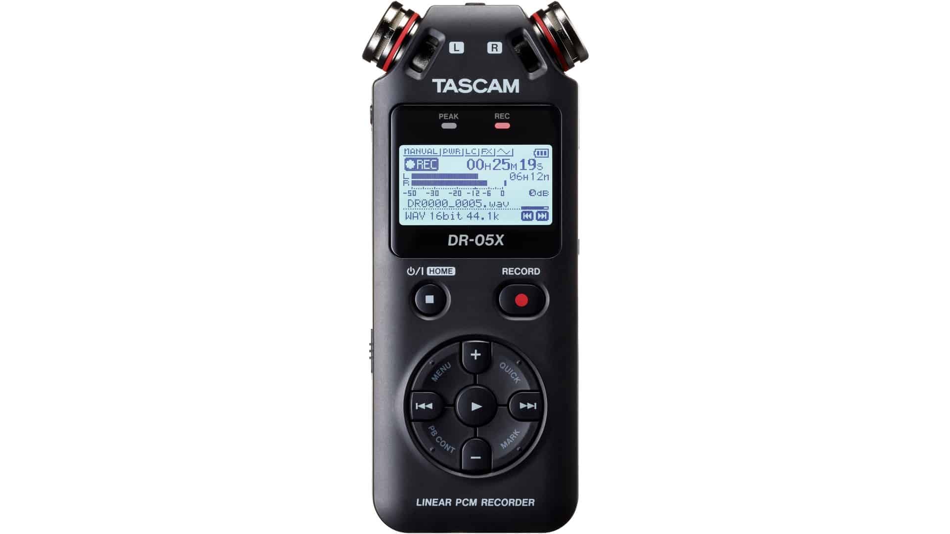 NAMM 2019: TASCAM DR-05X - Handheld Recorder mit Profifunktionen ⋆ ...