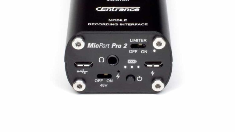 CEntrance MicPort Pro 2L: Mobiles Audio Interface ⋆ delamar.de