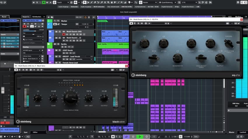 Steinberg Cubase Elements 9.5 Test ⋆ delamar.de