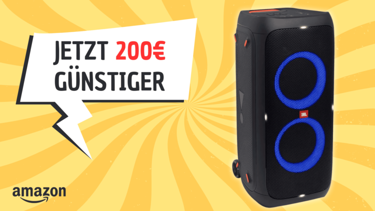 200€ geschenkt: Partybox zum Hammer Preis bei Amazon ⋆ delamar.de