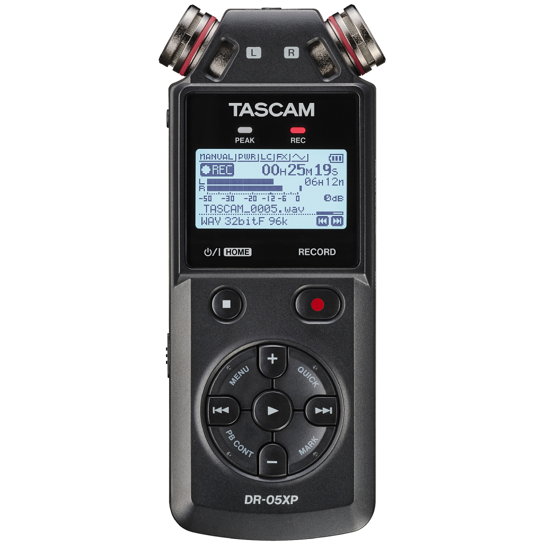 Tascam DR-05XP: Handlicher Recorder mit USB-C-Interface ⋆ delamar.de
