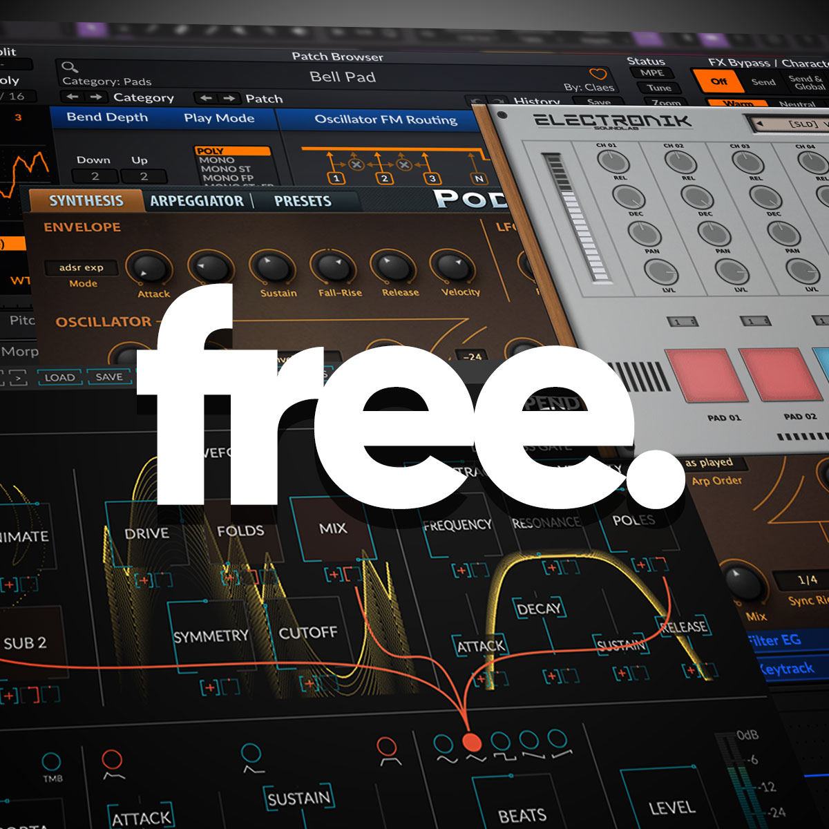 225+ Free VST Plugins handverlesen - die besten 2026 (PC/Mac) ⋆ delamar.de