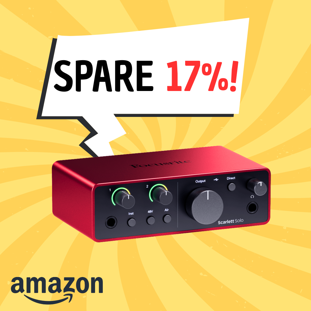 17% sparen: Top Audio Interface bei Amazon im Angebot ⋆ delamar.de