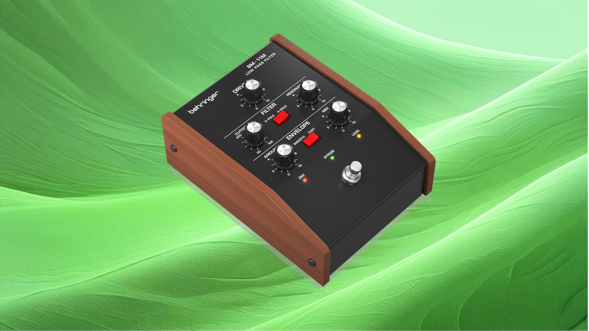 Behringer BM-11M: Tiefpassfilter-Pedal für Gitarre, Bass & Synth ⋆ ...
