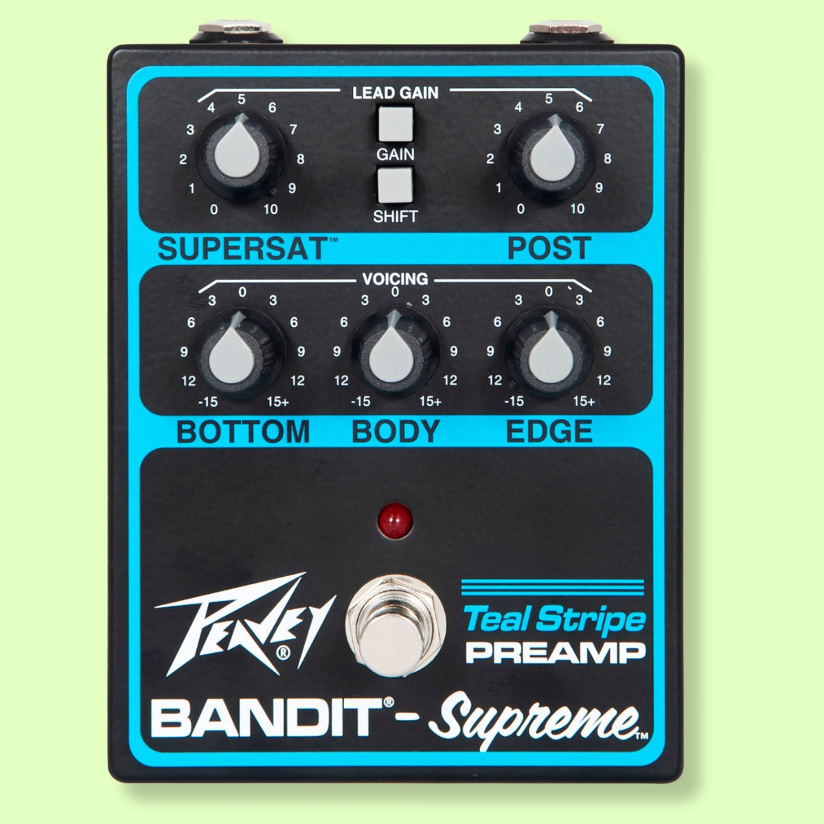 Peavey Bandit Supreme Teal Stripe: 80er Jahre Kult-Amp als Pedal ⋆ ...